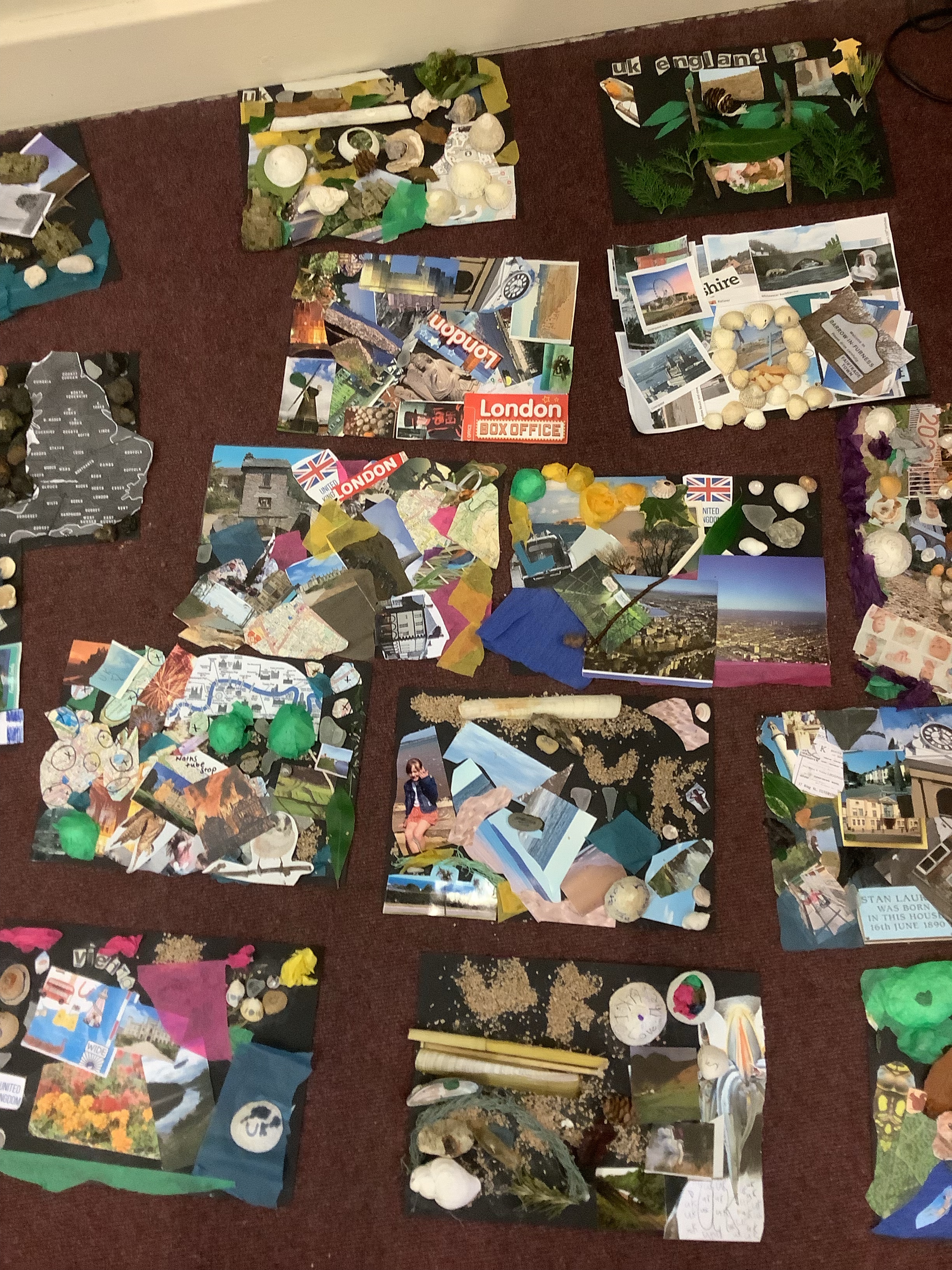 Year 3 collages | SJB Primary School