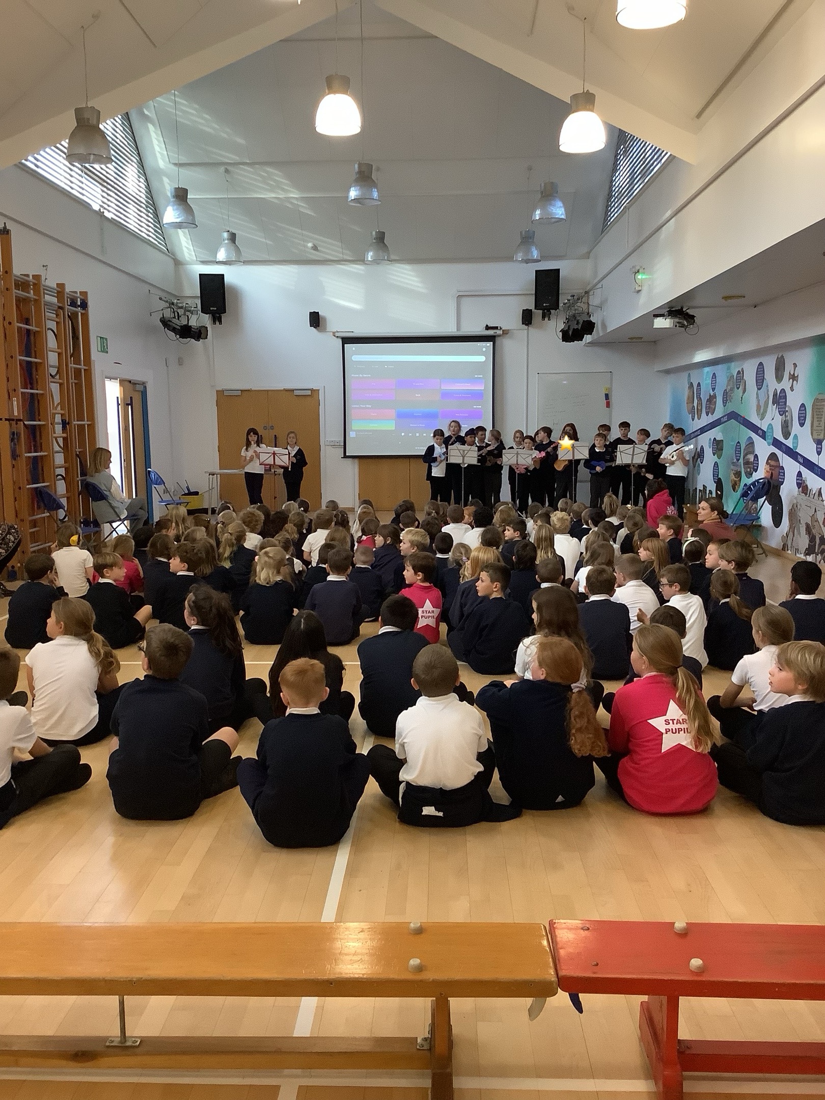 A special singing assembly! | SJB Primary School