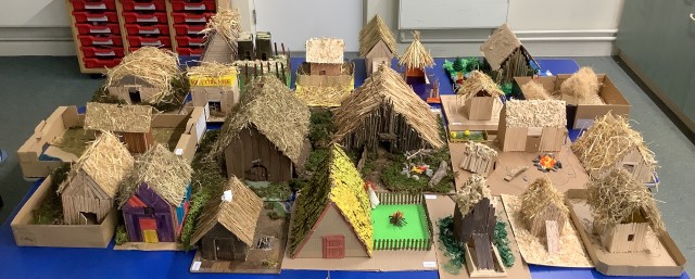 Year 4 Anglo-Saxon: Model Village | SJB Primary School