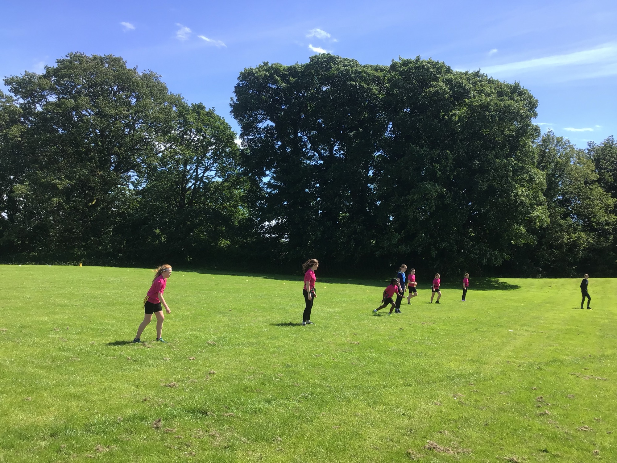 UVHS Girls’ Tag Rugby winners! 1st place | SJB Primary School